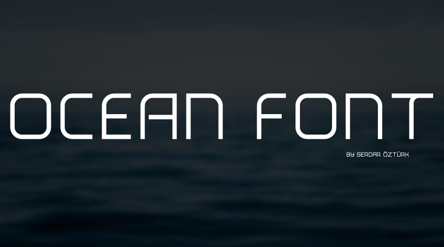 Ocean Font Free Download