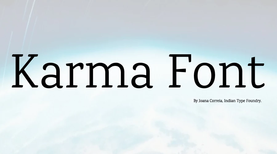 Karma Font Free Download