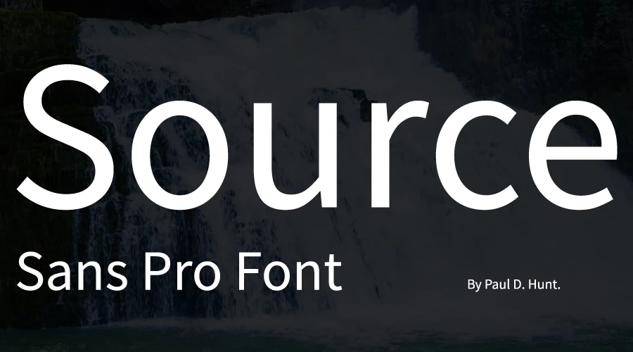 Source Sans Pro Font Free Download