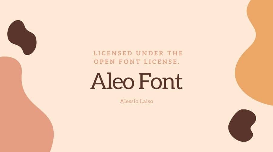 Aleo Font Free Download | Da Font Online