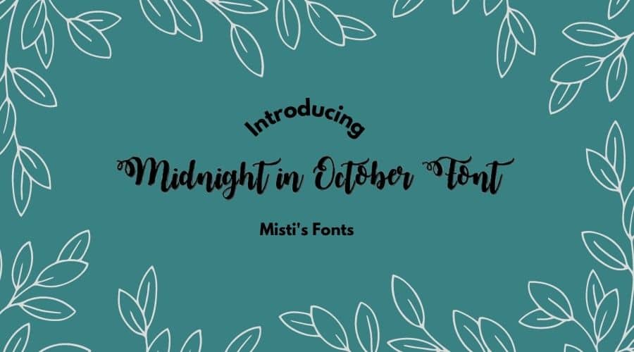 Midnight in October Font Free download Free | Dafont Online
