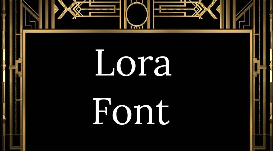 Lora Font Download | Dafont Online