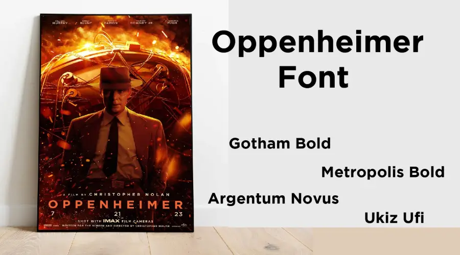 Oppenheimer Font | Dafont Online